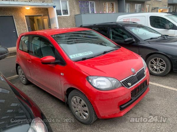 Red Skoda Citigo 2014 in Tallinn, with an engine capacity of 1.00 L and mileage of 163 thousand km for 3100 €, photo 1 on AUTOMOTO.COM.LV