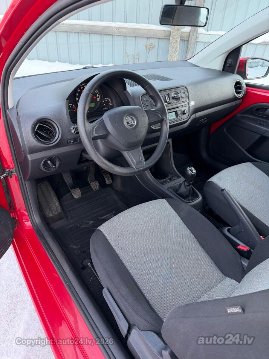 Sarkans Skoda Citigo 2014 Tartu, ar dzinēja tilpumu 1.00 L un nobraukumu 163 tūkst. km par 3800 €, foto 6 vietnē AUTOMOTO.COM.LV