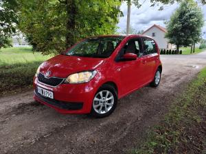 Sarkans Skoda Citigo 2017 Vilkaviškis, ar dzinēja tilpumu 1.00 L un nobraukumu 242 tūkst. km par 2450 €, foto  vietnē AUTOMOTO.COM.LV