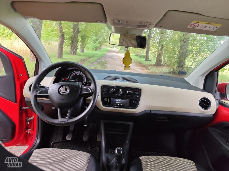 Red Skoda Citigo 2017 in Vilkaviskis, with an engine capacity of 1.00 L and mileage of 242 thousand km for 2450 €, photo 14 on AUTOMOTO.COM.LV