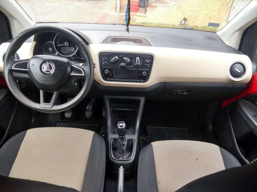 Red Skoda Citigo 2017 in Vilkaviskis, with an engine capacity of 1.00 L and mileage of 240 thousand km for 2450 €, photo 14 on AUTOMOTO.COM.LV