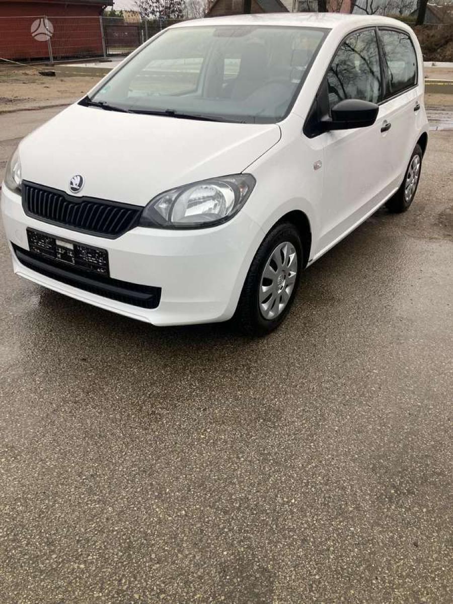 White Skoda Citigo 2013 in Rokiskis, with an engine capacity of 1.00 L and mileage of 127 thousand km for 2500 €, photo 1 on AUTOMOTO.COM.LV