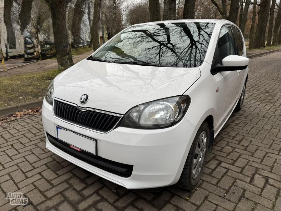 White Skoda Citigo 2015 in Kaunas, with an engine capacity of 1.00 L and mileage of 130 thousand km for 3800 €, photo 2 on AUTOMOTO.COM.LV