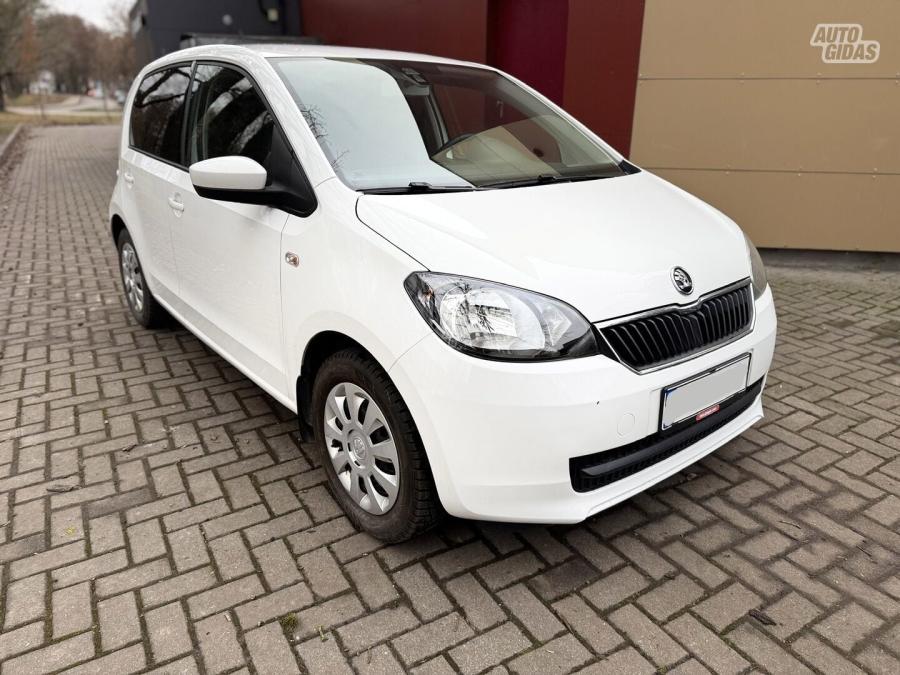 White Skoda Citigo 2015 in Kaunas, with an engine capacity of 1.00 L and mileage of 130 thousand km for 3800 €, photo 10 on AUTOMOTO.COM.LV