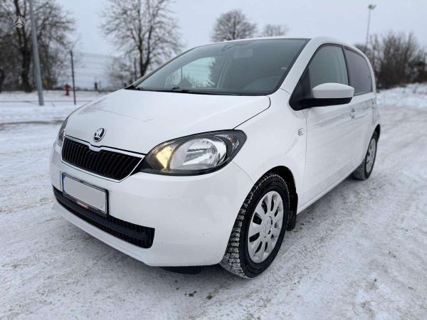 Balts Skoda Citigo 2015 Kauņa, ar dzinēja tilpumu 1.00 L un nobraukumu 130 tūkst. km par 3750 €, foto 1 vietnē AUTOMOTO.COM.LV