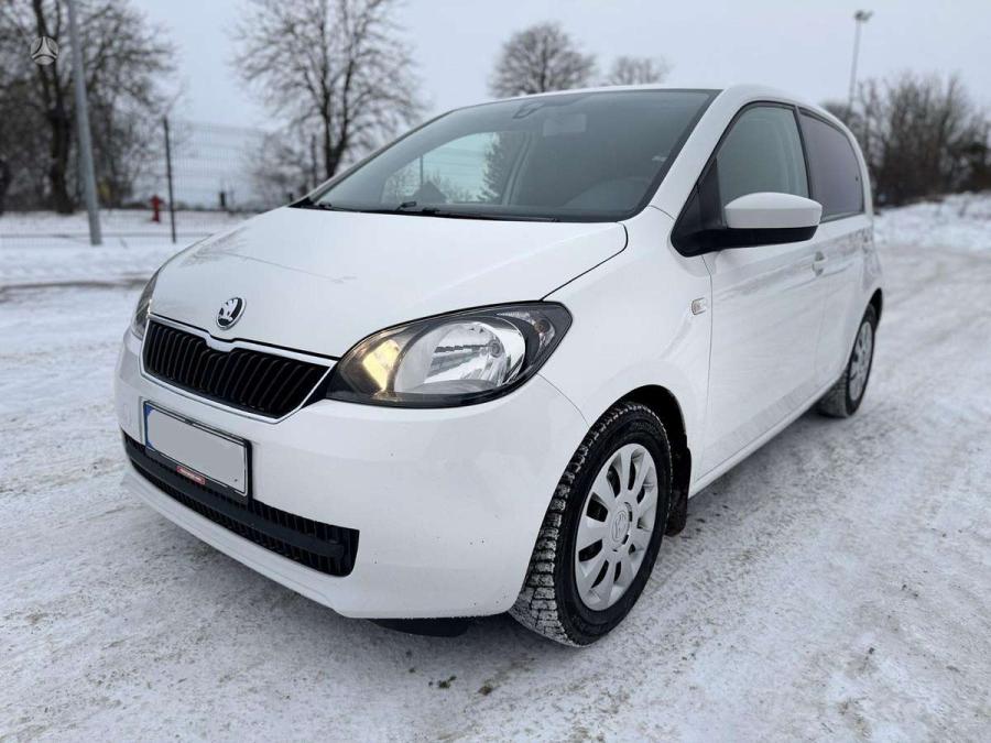 Balts Skoda Citigo 2015 Kauņa, ar dzinēja tilpumu 1.00 L un nobraukumu 130 tūkst. km par 3750 €, foto 1 vietnē AUTOMOTO.COM.LV
