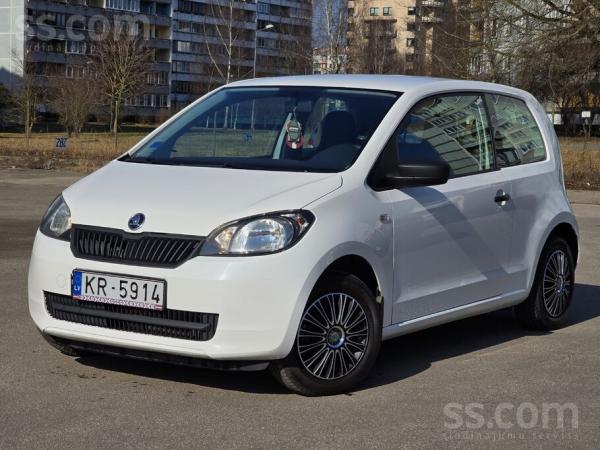 Белый Шкода Ситиго 2015 в Рига, объемом двигателя 1.00 л и пробегом 169 тыс. км за 2499 €, фото 1 на AUTOMOTO.COM.LV