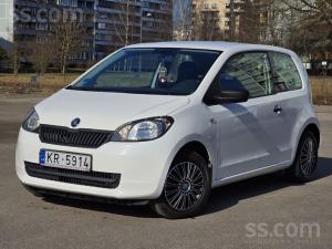 White Skoda Citigo 2015 in Riga, with an engine capacity of 1.00 L and mileage of 169 thousand km for 2499 €, photo  on AUTOMOTO.COM.LV