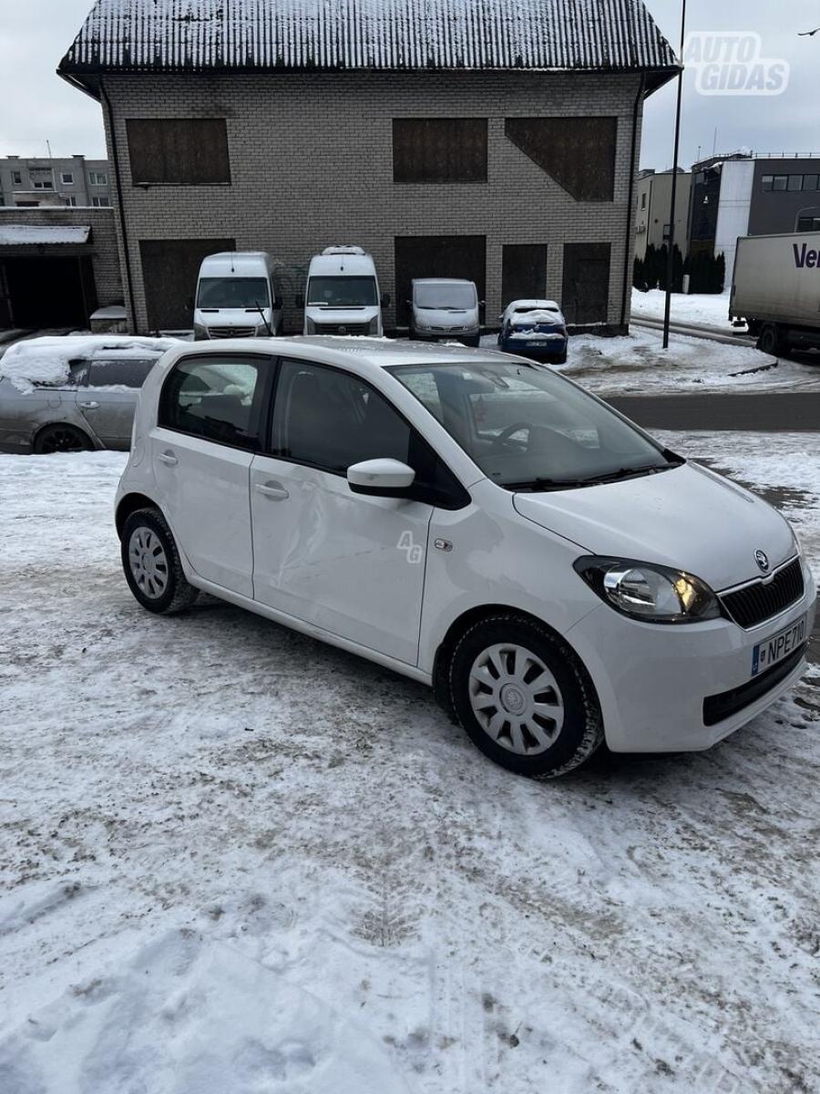 Balts Skoda Citigo 2016 Kauņa, ar dzinēja tilpumu 1.00 L un nobraukumu 152 tūkst. km par 2950 €, foto 1 vietnē AUTOMOTO.COM.LV