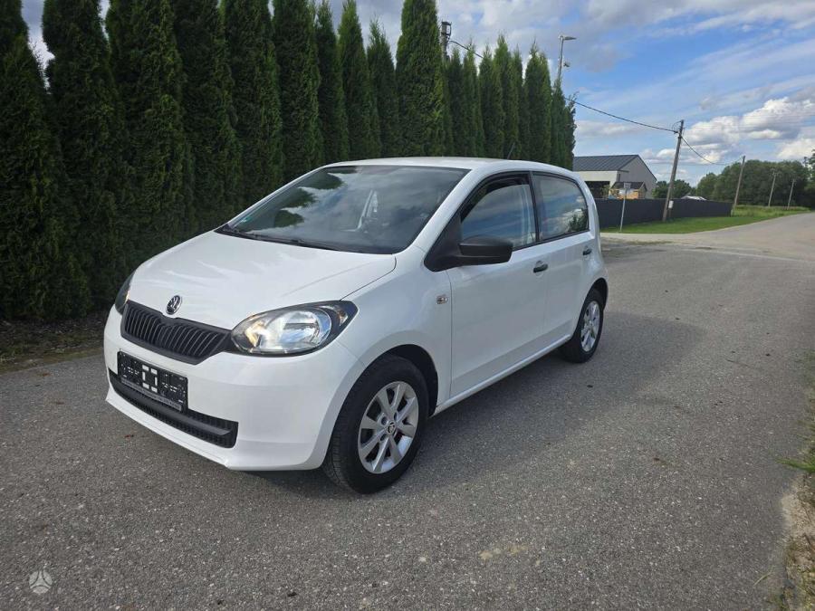 Balts Skoda Citigo 2016 Kauņa, ar dzinēja tilpumu 1.00 L un nobraukumu 78 tūkst. km par 4750 €, foto 1 vietnē AUTOMOTO.COM.LV