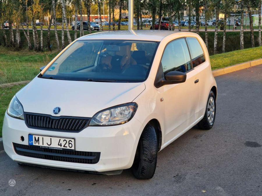 Balts Skoda Citigo 2017 Viļņa, ar dzinēja tilpumu 1.00 L un nobraukumu 190 tūkst. km par 2800 €, foto 1 vietnē AUTOMOTO.COM.LV
