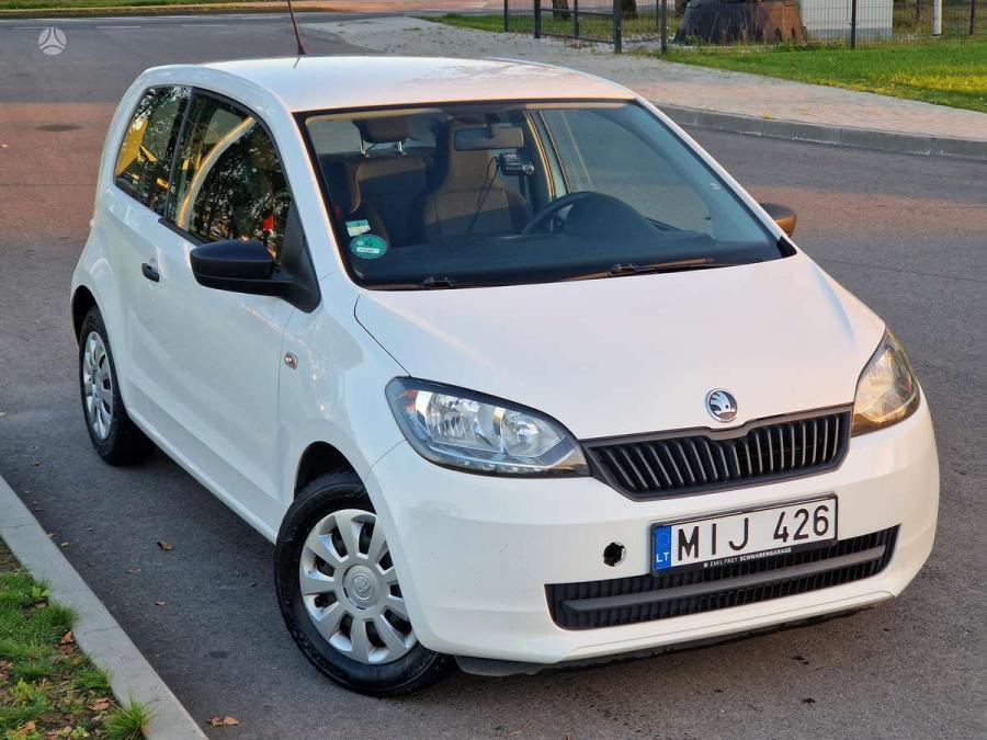 Balts Skoda Citigo 2017 Viļņa, ar dzinēja tilpumu 1.00 L un nobraukumu 190 tūkst. km par 2800 €, foto 3 vietnē AUTOMOTO.COM.LV