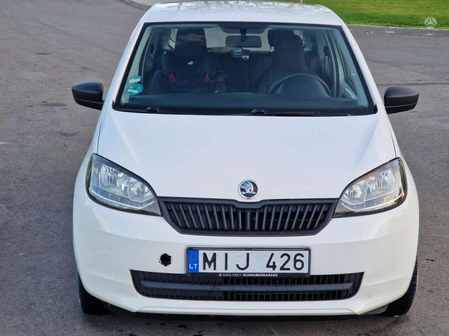 Balts Skoda Citigo 2017 Viļņa, ar dzinēja tilpumu 1.00 L un nobraukumu 190 tūkst. km par 2800 €, foto 4 vietnē AUTOMOTO.COM.LV