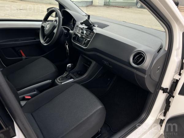 White Skoda Citigo 2020 in Riga, with an engine capacity of 1.00 L and mileage of 59 thousand km for 9950 €, photo 7 on AUTOMOTO.COM.LV