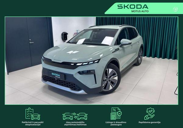 Зеленый Шкода Elroq 2025 в Вильнюс, объемом двигателя 0.00 л и пробегом 22 тыс. км за 35500 €, фото 1 на AUTOMOTO.COM.LV