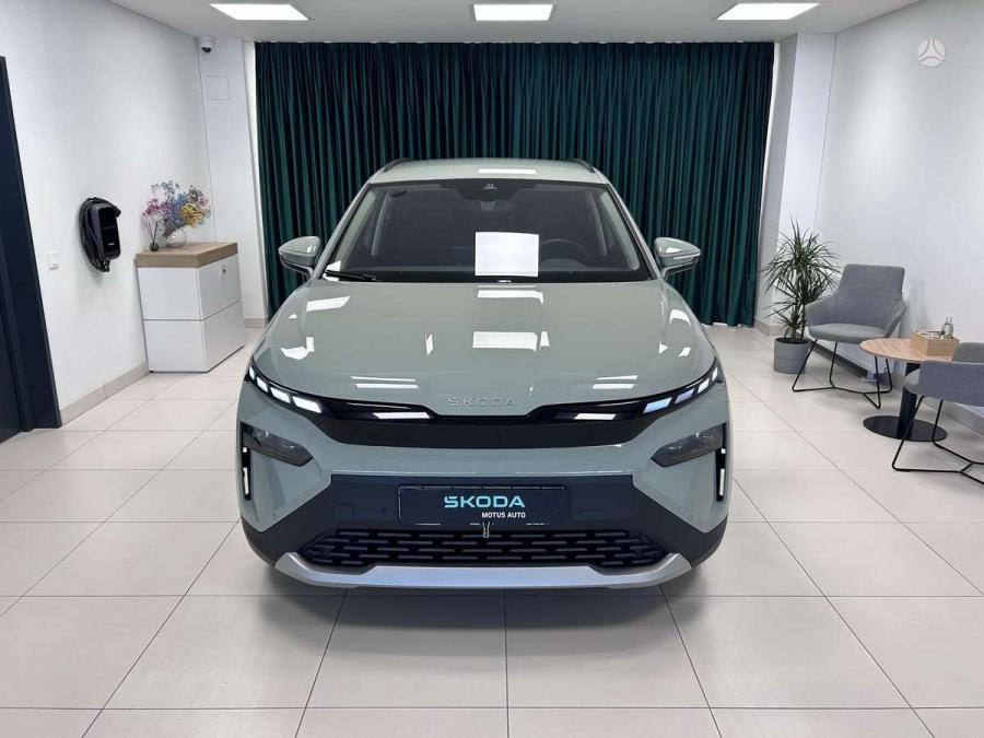 Зеленый Шкода Elroq 2025 в Вильнюс, объемом двигателя 0.00 л и пробегом 22 тыс. км за 35500 €, фото 4 на AUTOMOTO.COM.LV
