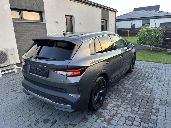 Grey Skoda Elroq 2025 in Vilnius, with an engine capacity of 0.00 L and mileage of 7 thousand km for 33499 €, photo 8 on AUTOMOTO.COM.LV