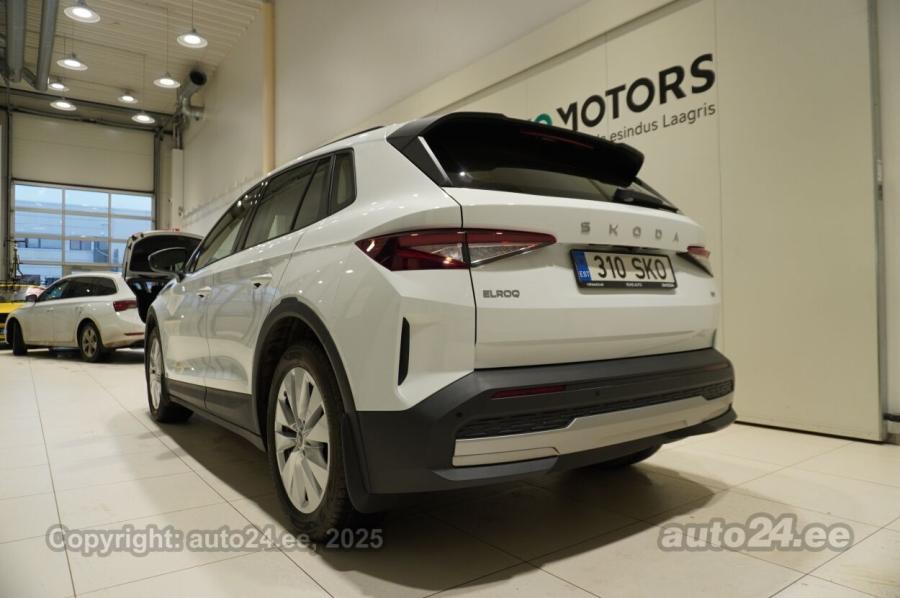 Balts Skoda Elroq 2025 Tallina, ar dzinēja tilpumu 0.00 L un nobraukumu 14 tūkst. km par 35600 €, foto 2 vietnē AUTOMOTO.COM.LV