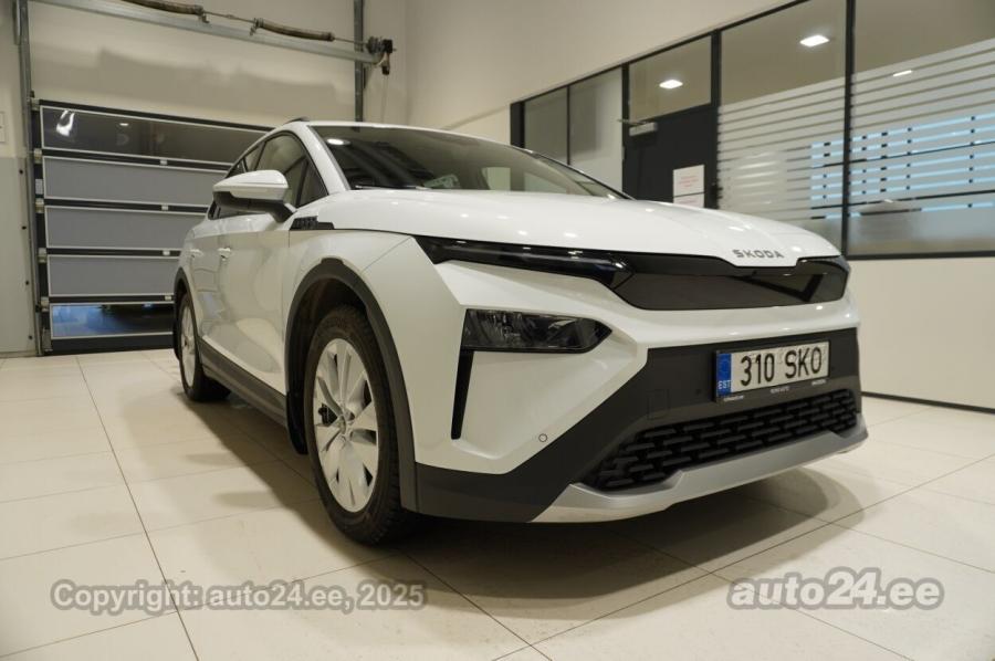Balts Skoda Elroq 2025 Tallina, ar dzinēja tilpumu 0.00 L un nobraukumu 14 tūkst. km par 35600 €, foto 4 vietnē AUTOMOTO.COM.LV