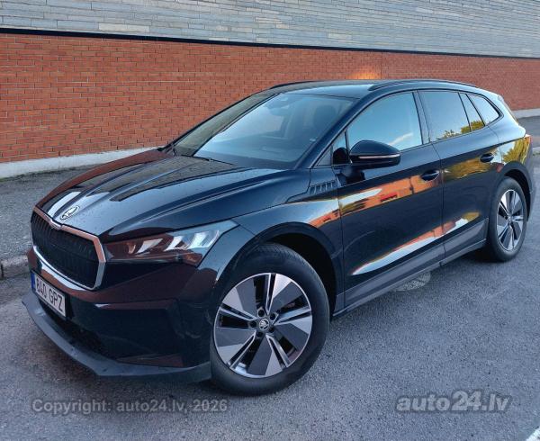 Black Skoda Enyaq 2021 in Tallinn, with an engine capacity of 0.00 L and mileage of 81 thousand km for 20800 €, photo 1 on AUTOMOTO.COM.LV