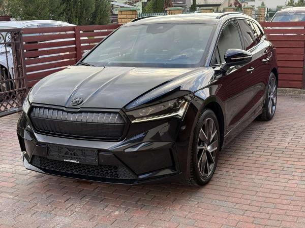 Melns Skoda Enyaq 2022 Šauļi, ar dzinēja tilpumu 0.00 L un nobraukumu 183 tūkst. km par 25990 €, foto 1 vietnē AUTOMOTO.COM.LV