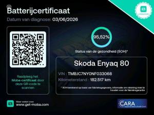 Melns Skoda Enyaq 2022 Šauļi, ar dzinēja tilpumu 0.00 L un nobraukumu 183 tūkst. km par 25990 €, foto 3 vietnē AUTOMOTO.COM.LV