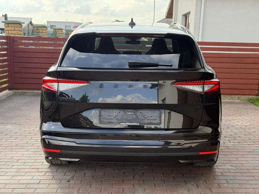 Melns Skoda Enyaq 2022 Šauļi, ar dzinēja tilpumu 0.00 L un nobraukumu 183 tūkst. km par 25990 €, foto 8 vietnē AUTOMOTO.COM.LV
