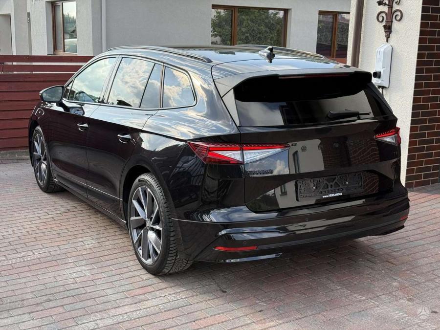 Melns Skoda Enyaq 2022 Šauļi, ar dzinēja tilpumu 0.00 L un nobraukumu 183 tūkst. km par 25990 €, foto 9 vietnē AUTOMOTO.COM.LV