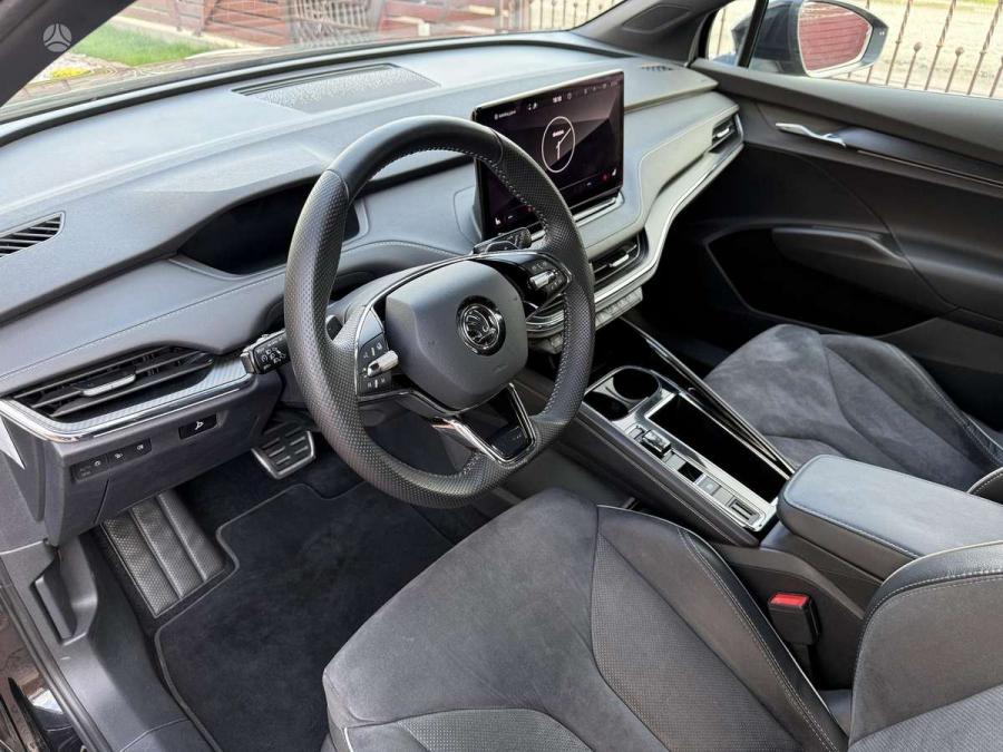 Melns Skoda Enyaq 2022 Šauļi, ar dzinēja tilpumu 0.00 L un nobraukumu 183 tūkst. km par 25990 €, foto 13 vietnē AUTOMOTO.COM.LV