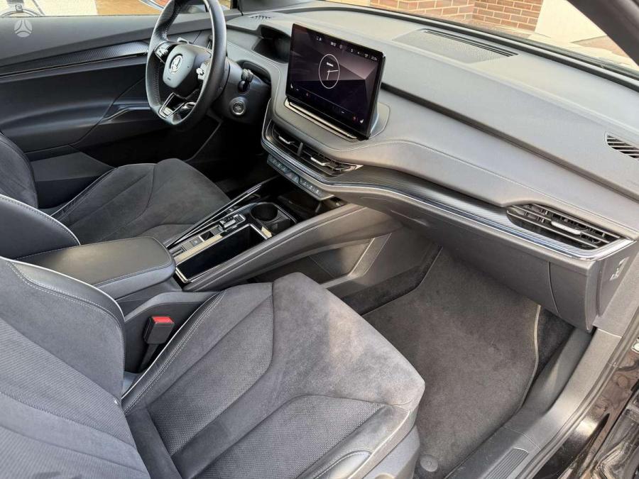 Melns Skoda Enyaq 2022 Šauļi, ar dzinēja tilpumu 0.00 L un nobraukumu 183 tūkst. km par 25990 €, foto 19 vietnē AUTOMOTO.COM.LV
