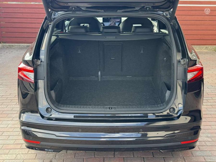 Melns Skoda Enyaq 2022 Šauļi, ar dzinēja tilpumu 0.00 L un nobraukumu 183 tūkst. km par 25990 €, foto 22 vietnē AUTOMOTO.COM.LV