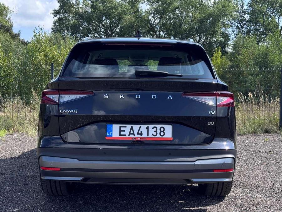 Melns Skoda Enyaq 2022 Viļņa, ar dzinēja tilpumu 0.00 L un nobraukumu 70 tūkst. km par 28400 €, foto 9 vietnē AUTOMOTO.COM.LV