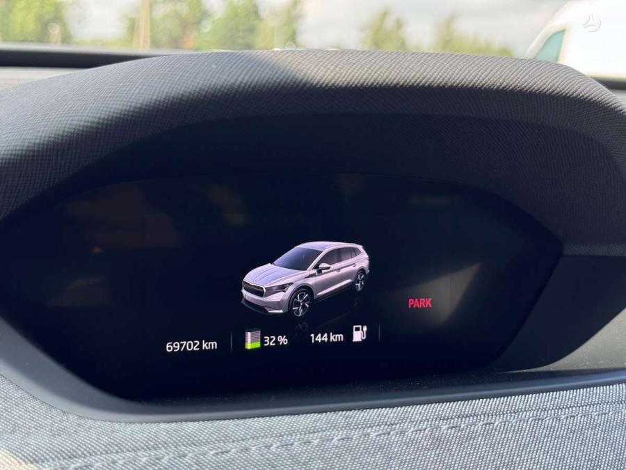 Melns Skoda Enyaq 2022 Viļņa, ar dzinēja tilpumu 0.00 L un nobraukumu 70 tūkst. km par 28400 €, foto 15 vietnē AUTOMOTO.COM.LV