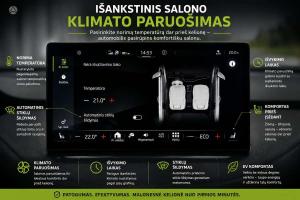 Black Skoda Enyaq 2022 in Vilnius, with an engine capacity of 0.00 L and mileage of 114 thousand km for 27500 €, photo 31 on AUTOMOTO.COM.LV
