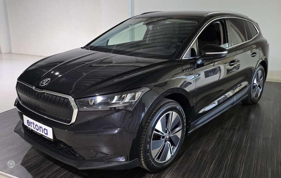 Melns Skoda Enyaq 2023 Šauļi, ar dzinēja tilpumu 0.00 L un nobraukumu 100 tūkst. km par 29800 €, foto 3 vietnē AUTOMOTO.COM.LV