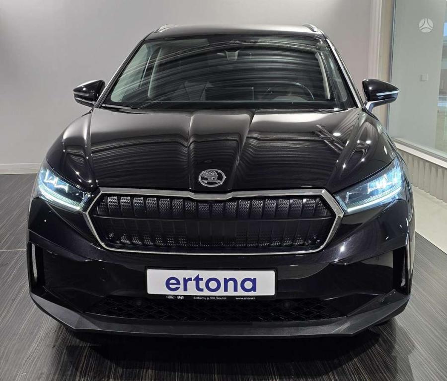 Melns Skoda Enyaq 2023 Šauļi, ar dzinēja tilpumu 0.00 L un nobraukumu 100 tūkst. km par 29800 €, foto 8 vietnē AUTOMOTO.COM.LV