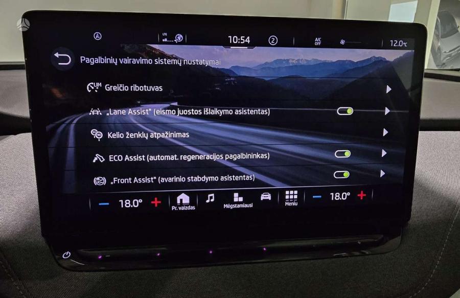 Melns Skoda Enyaq 2023 Šauļi, ar dzinēja tilpumu 0.00 L un nobraukumu 100 tūkst. km par 29800 €, foto 26 vietnē AUTOMOTO.COM.LV