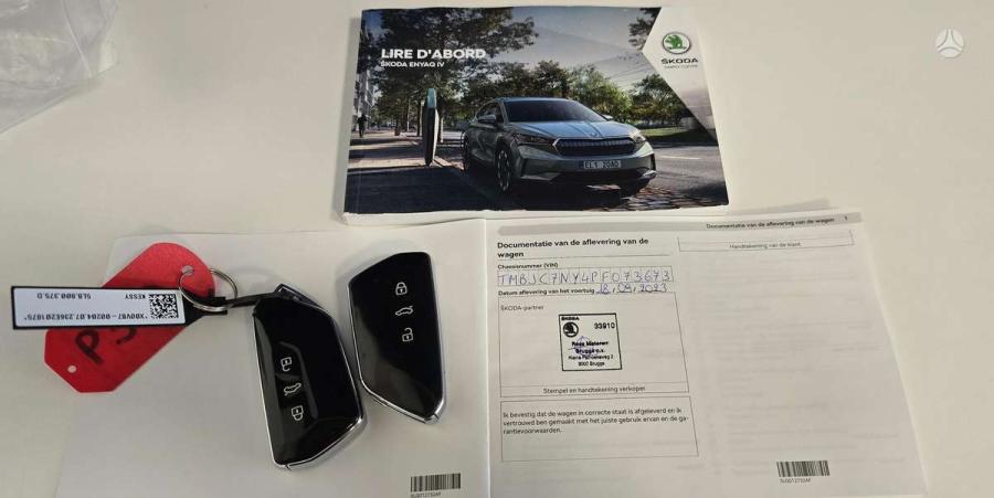 Melns Skoda Enyaq 2023 Šauļi, ar dzinēja tilpumu 0.00 L un nobraukumu 100 tūkst. km par 29800 €, foto 34 vietnē AUTOMOTO.COM.LV