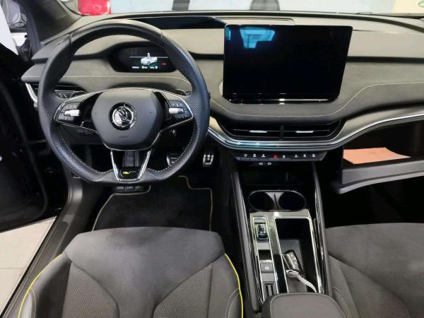 Melns Skoda Enyaq 2023 Viļņa, ar dzinēja tilpumu 0.00 L un nobraukumu 101 tūkst. km par 33900 €, foto 6 vietnē AUTOMOTO.COM.LV