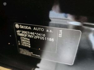 Черный Шкода Enyaq 2023 в Вильнюс, объемом двигателя 0.00 л и пробегом 101 тыс. км за 33900 €, фото 9 на AUTOMOTO.COM.LV