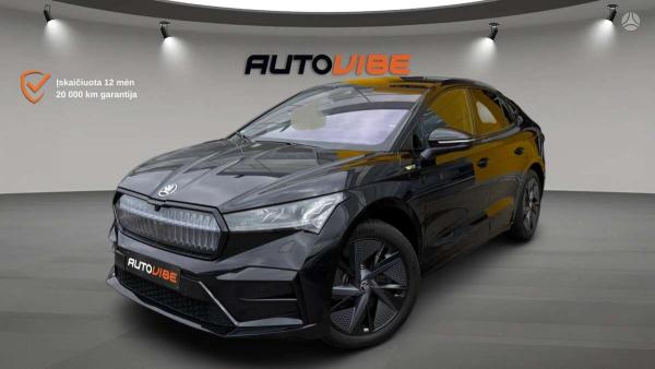 Melns Skoda Enyaq 2023 Viļņa, ar dzinēja tilpumu 0.00 L un nobraukumu 135 tūkst. km par 31989 €, foto 1 vietnē AUTOMOTO.COM.LV