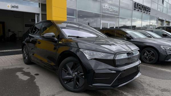 Melns Skoda Enyaq 2023 Viļņa, ar dzinēja tilpumu 0.00 L un nobraukumu 135 tūkst. km par 31989 €, foto 7 vietnē AUTOMOTO.COM.LV