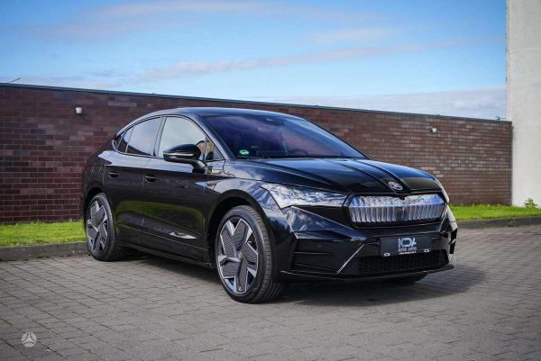 Melns Skoda Enyaq 2023 Kauņa, ar dzinēja tilpumu 0.00 L un nobraukumu 35 tūkst. km par 34950 €, foto 1 vietnē AUTOMOTO.COM.LV