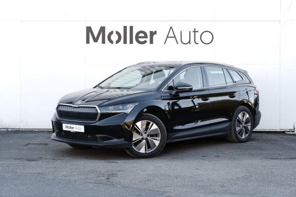 Melns Skoda Enyaq 2023 Rīga, ar dzinēja tilpumu 0.00 L un nobraukumu 102 tūkst. km par 31500 €, foto 1 vietnē AUTOMOTO.COM.LV