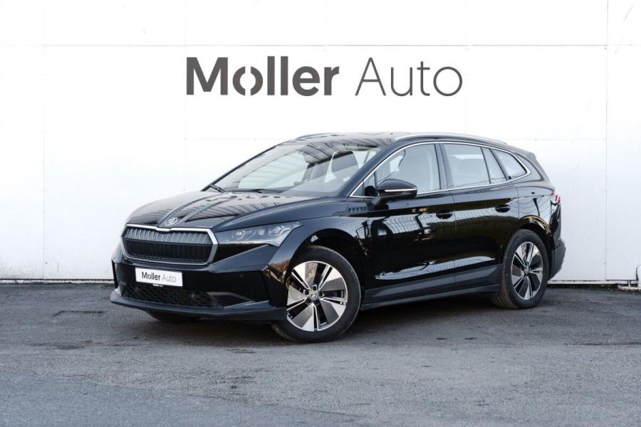 Melns Skoda Enyaq 2023 Rīga, ar dzinēja tilpumu 0.00 L un nobraukumu 102 tūkst. km par 31500 €, foto 1 vietnē AUTOMOTO.COM.LV