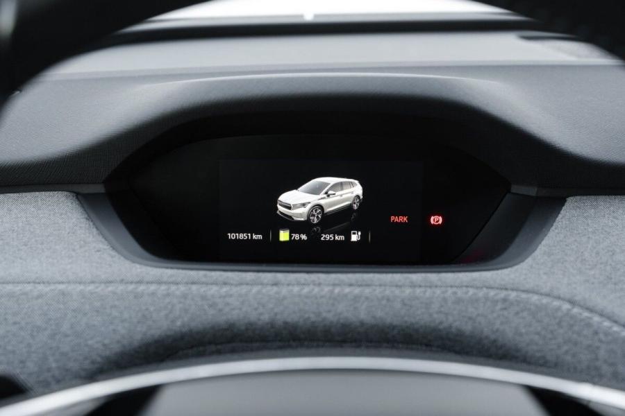Melns Skoda Enyaq 2023 Rīga, ar dzinēja tilpumu 0.00 L un nobraukumu 102 tūkst. km par 31500 €, foto 16 vietnē AUTOMOTO.COM.LV