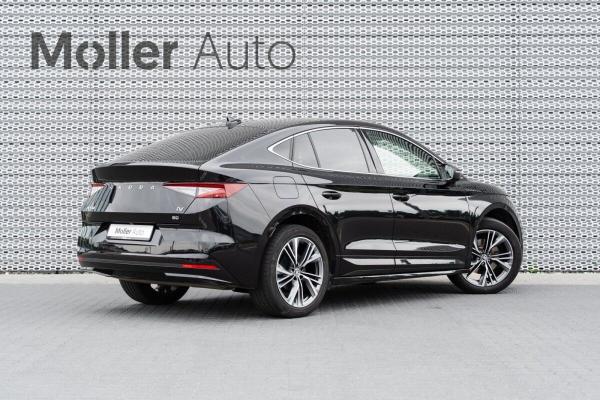 Melns Skoda Enyaq 2024 Mārupe, ar dzinēja tilpumu 0.00 L un nobraukumu 35 tūkst. km par 38400 €, foto 4 vietnē AUTOMOTO.COM.LV