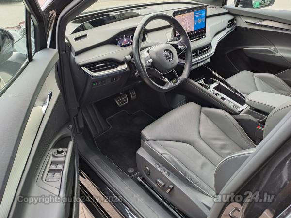 Melns Skoda Enyaq 2023 Tartu, ar dzinēja tilpumu 0.00 L un nobraukumu 110 tūkst. km par 33500 €, foto 4 vietnē AUTOMOTO.COM.LV