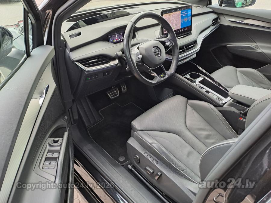 Черный Шкода Enyaq 2023 в Тарту, объемом двигателя 0.00 л и пробегом 110 тыс. км за 33500 €, фото 5 на AUTOMOTO.COM.LV