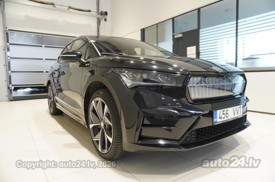 Melns Skoda Enyaq 2024 Tallina, ar dzinēja tilpumu 0.00 L un nobraukumu 54 tūkst. km par 52900 €, foto 5 vietnē AUTOMOTO.COM.LV